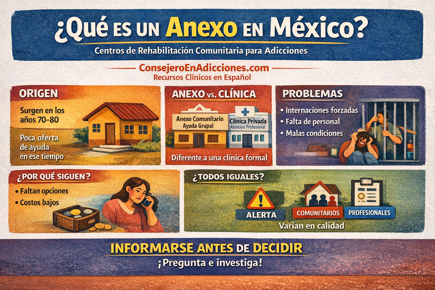 ¿Qué es un anexo en México? Historia, regulación y riesgos – Consejero ...